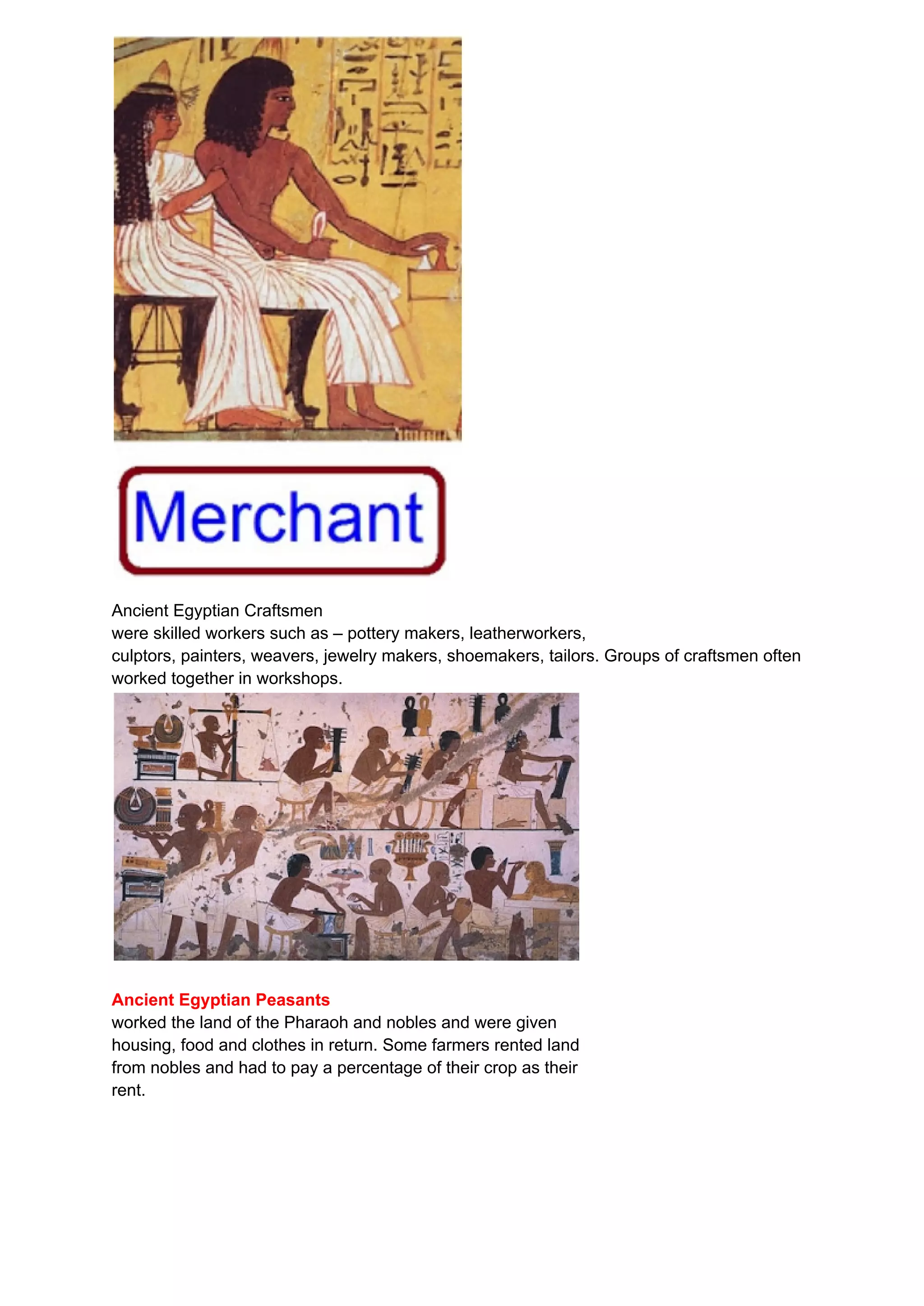 Ancient Egyptian Social Pyramid | PDF