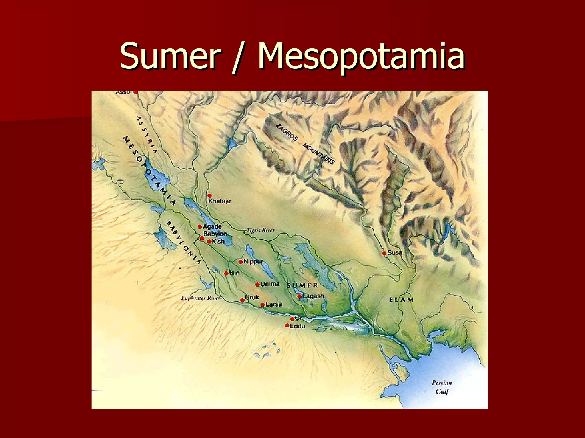 Egypt and Sumer | PPS