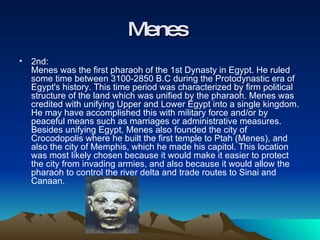 Egypt Dana Eisman | PPT