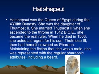 Egypt Dana Eisman | PPT