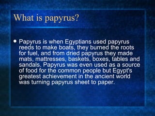 Egypt project 6 | PPT