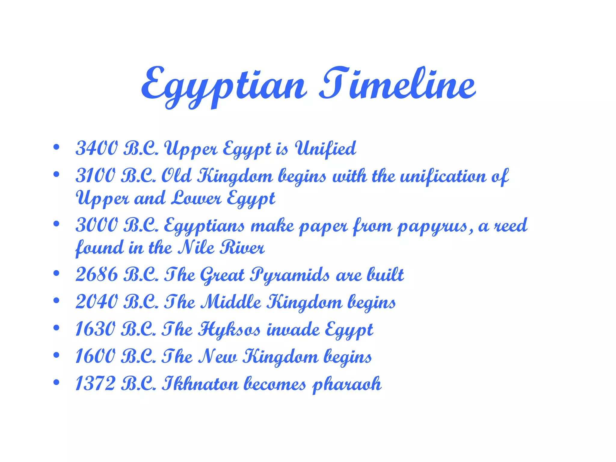Egypt the gift of the nile (social studies) | PPT