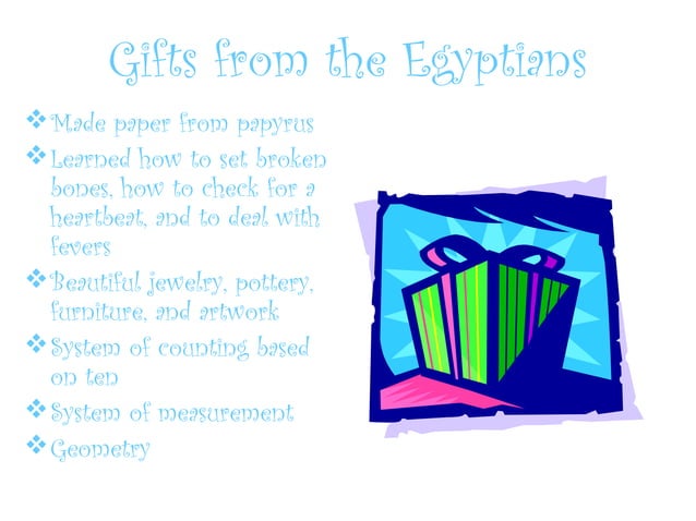 Egypt the gift of the nile (social studies) | PPT