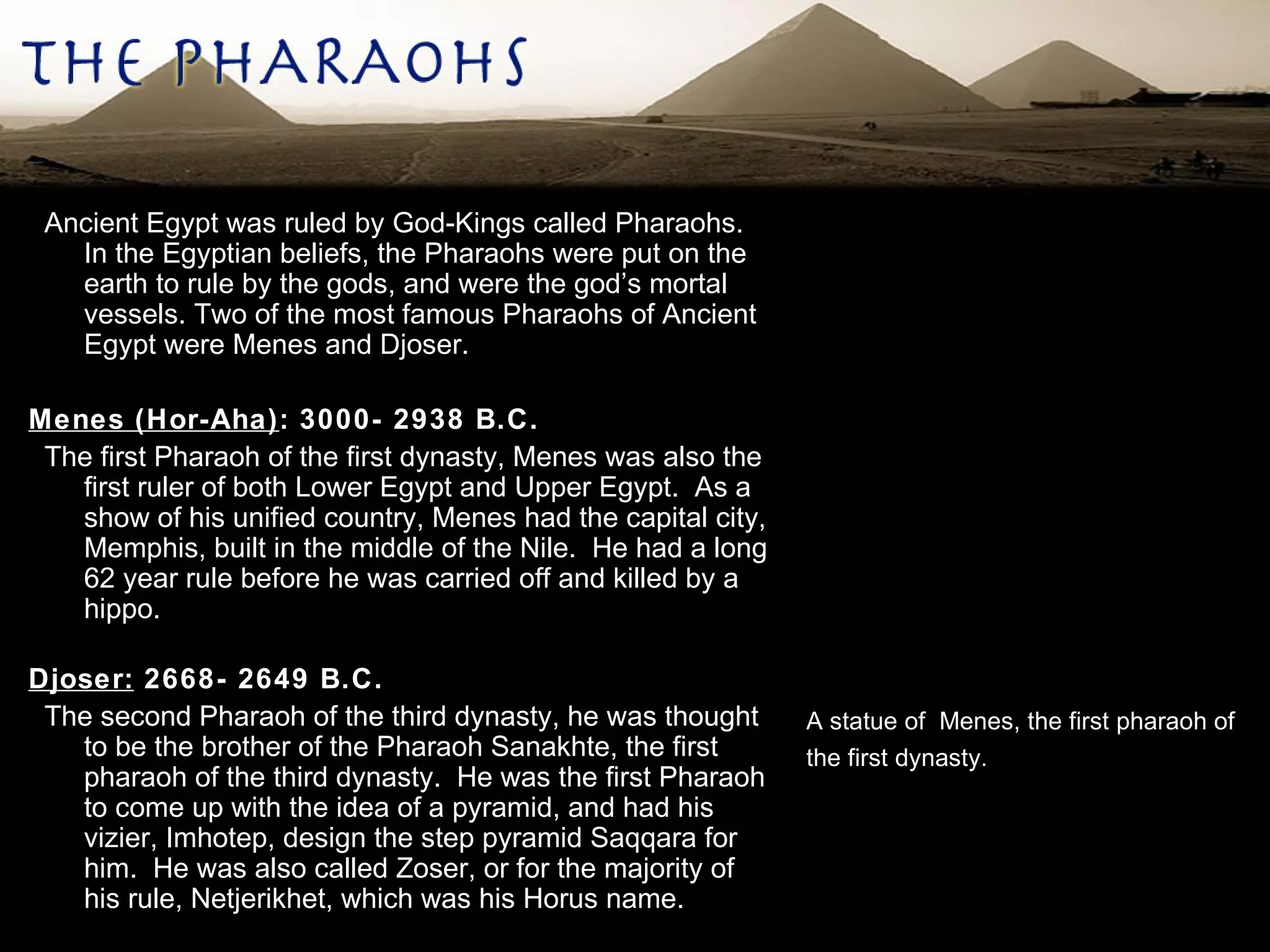 Ancient Egypt Culture | PPT