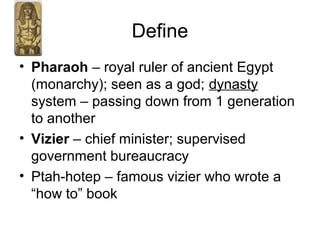 Egypt and mesopotamia study guide key | PPT