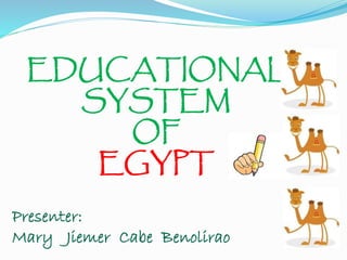 Educational System of Egypt | PPTX