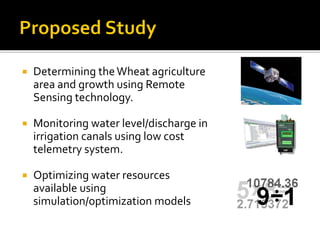 Advanced Irrigation Scheduling Model Utilizing Remote Sensing and Low ...