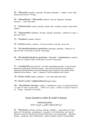 Egyptian Drug Database "classified" | PDF