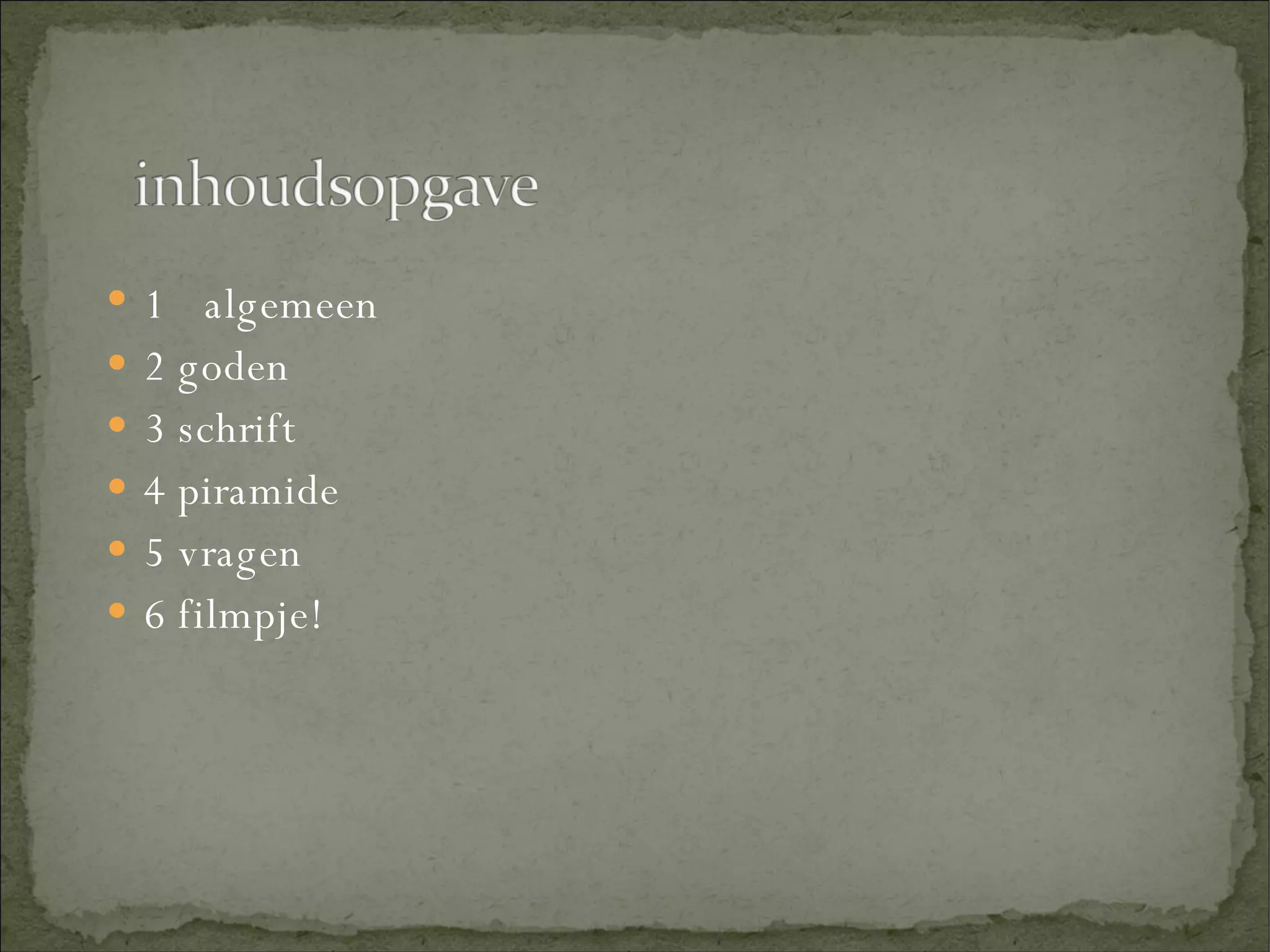 het oude egypte | PPT