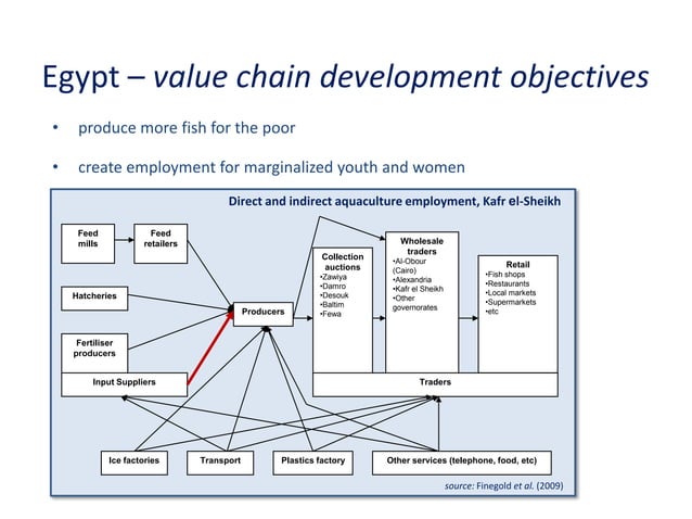 Update on fish value chain development in Egypt | PPTX | Agriculture | Industries