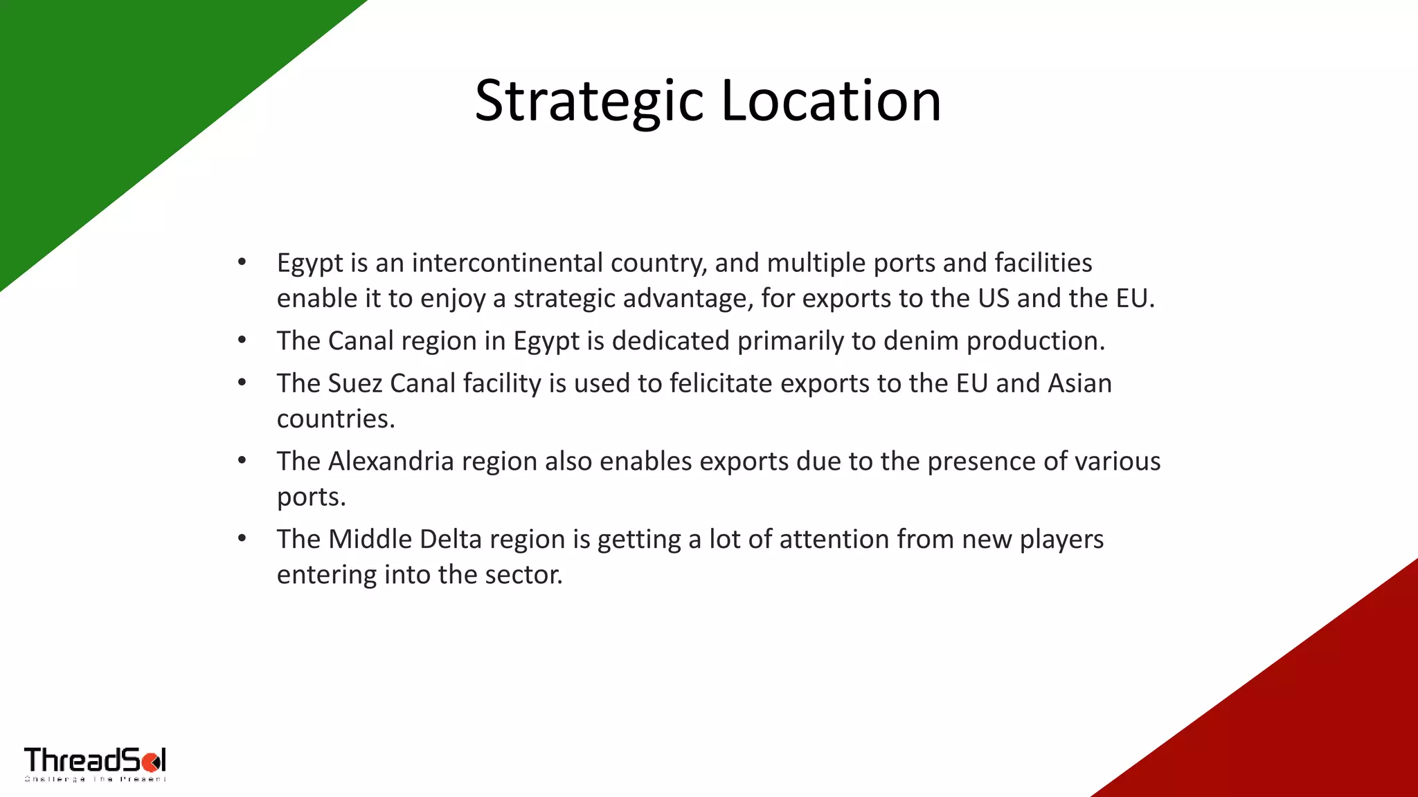 Egyptian Garment Industry – It’s Much Bigger Than You Think! | PPTX ...