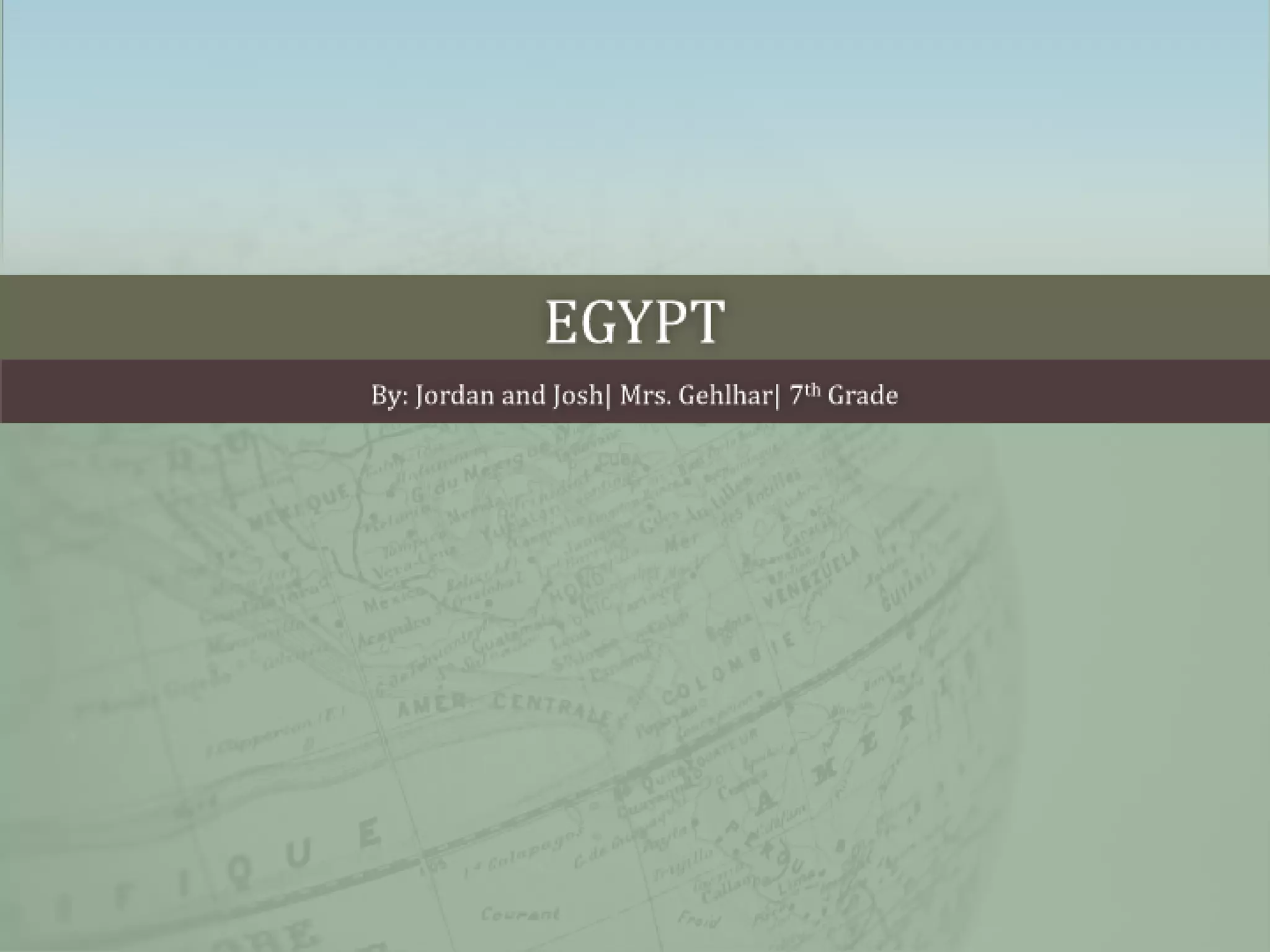 Egypt geography tourism for geography | PDF