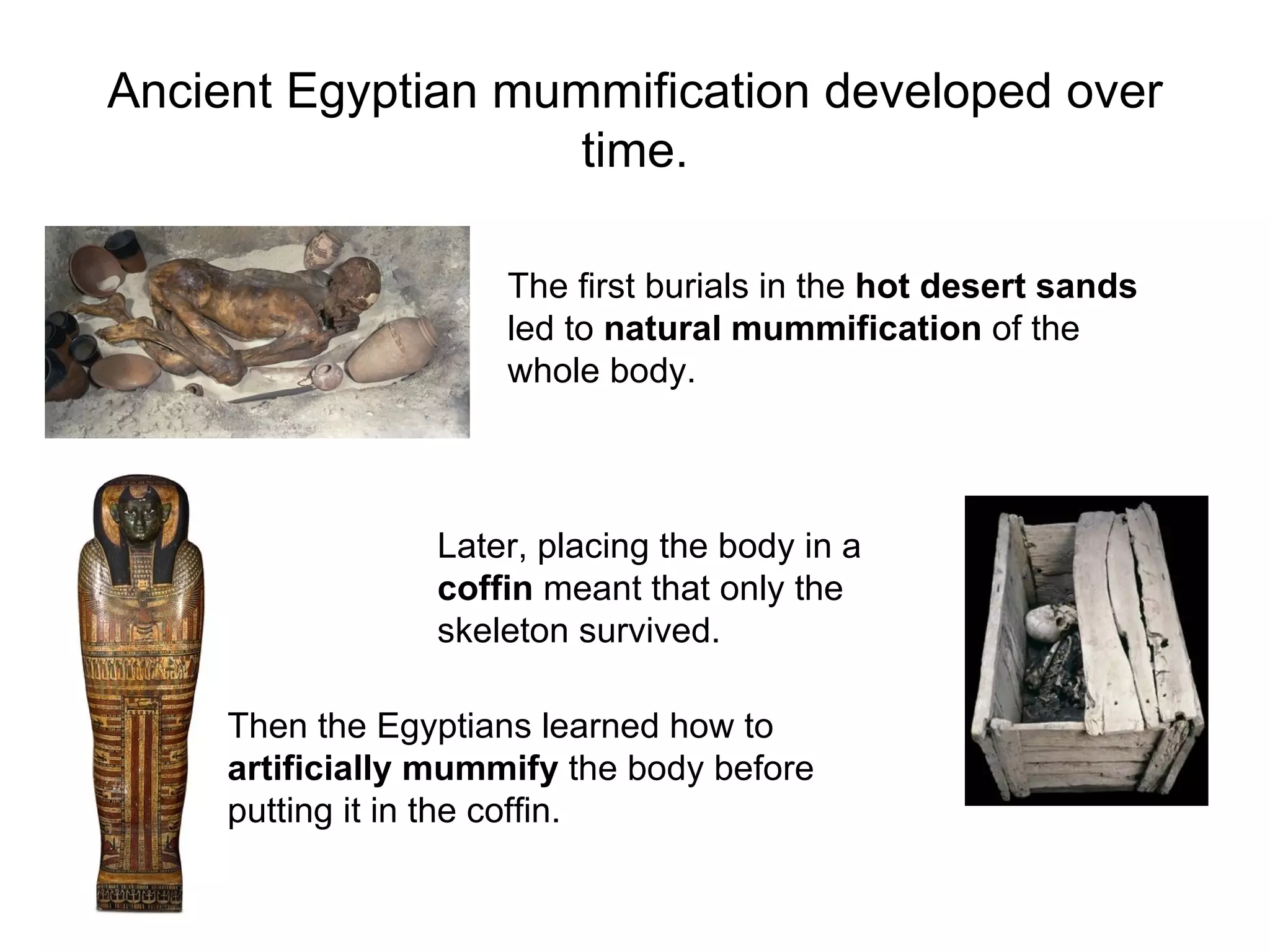 Egypt History Mummification Slideshow Ks2 | PPT