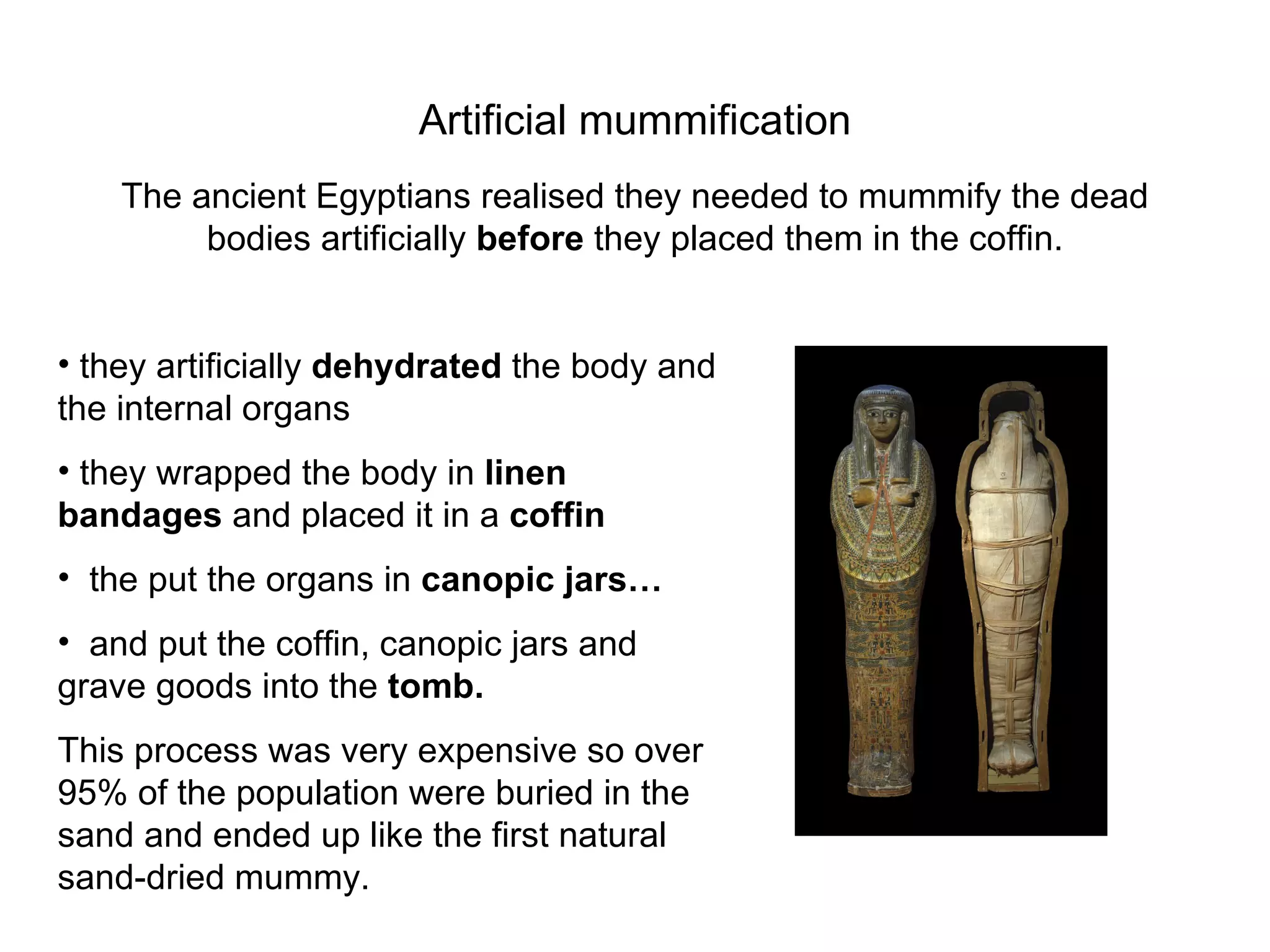 Egypt History Mummification Slideshow Ks2 | PPT