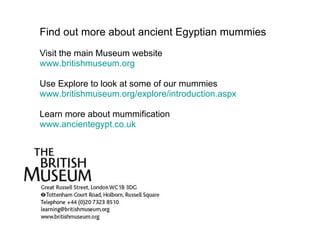 Egypt history mummification_slideshow_ks2 | PPT | Funeral | Personal ...