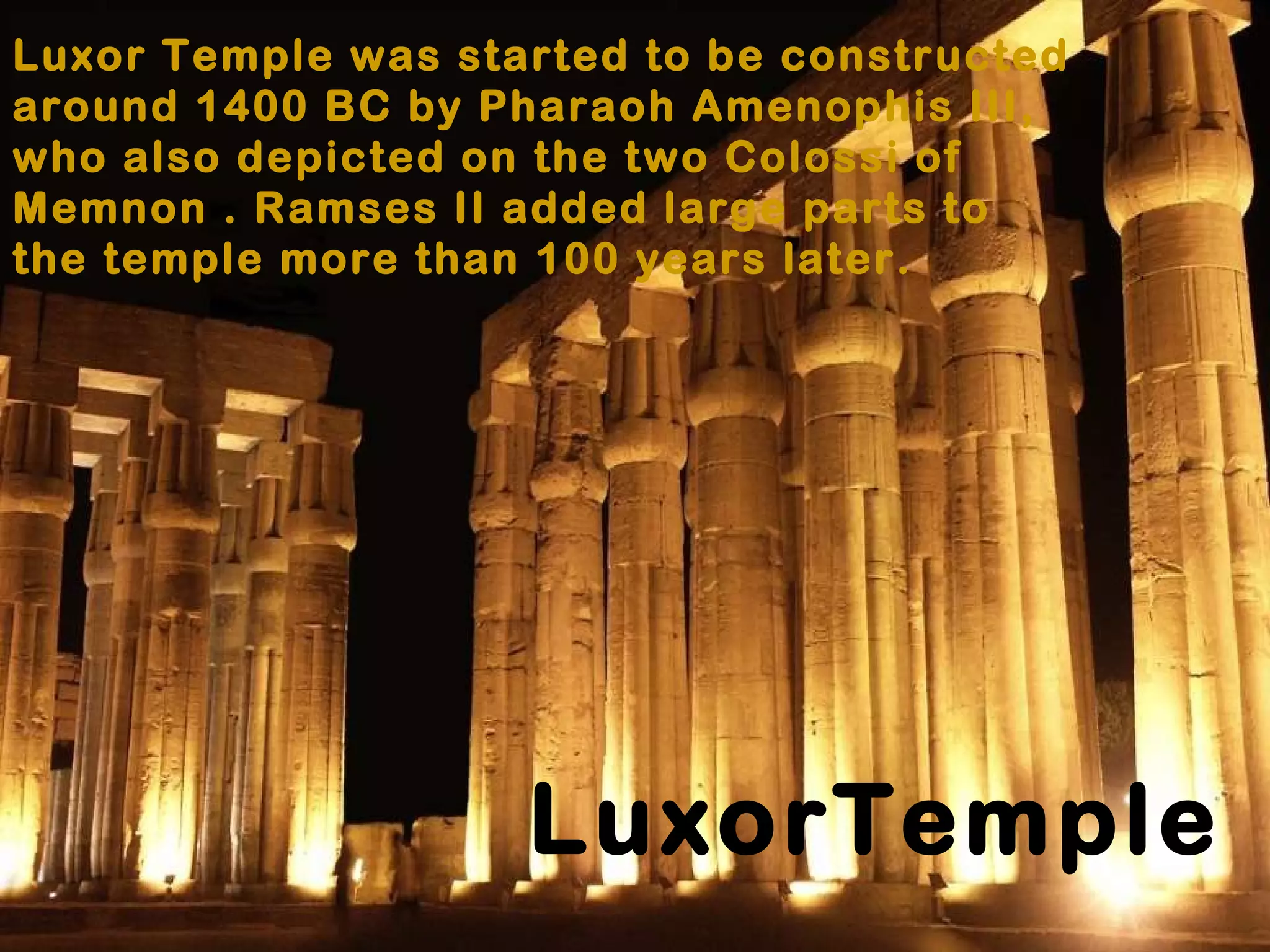 Egypt holiday travel (pps sample) | PPS