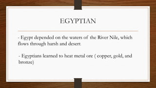 EGYPTIAN. report grade 10 and performance task | PPTX