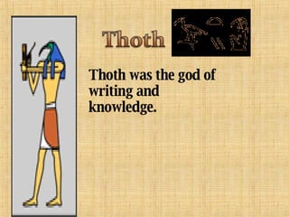 Egyptian Gods | PPT