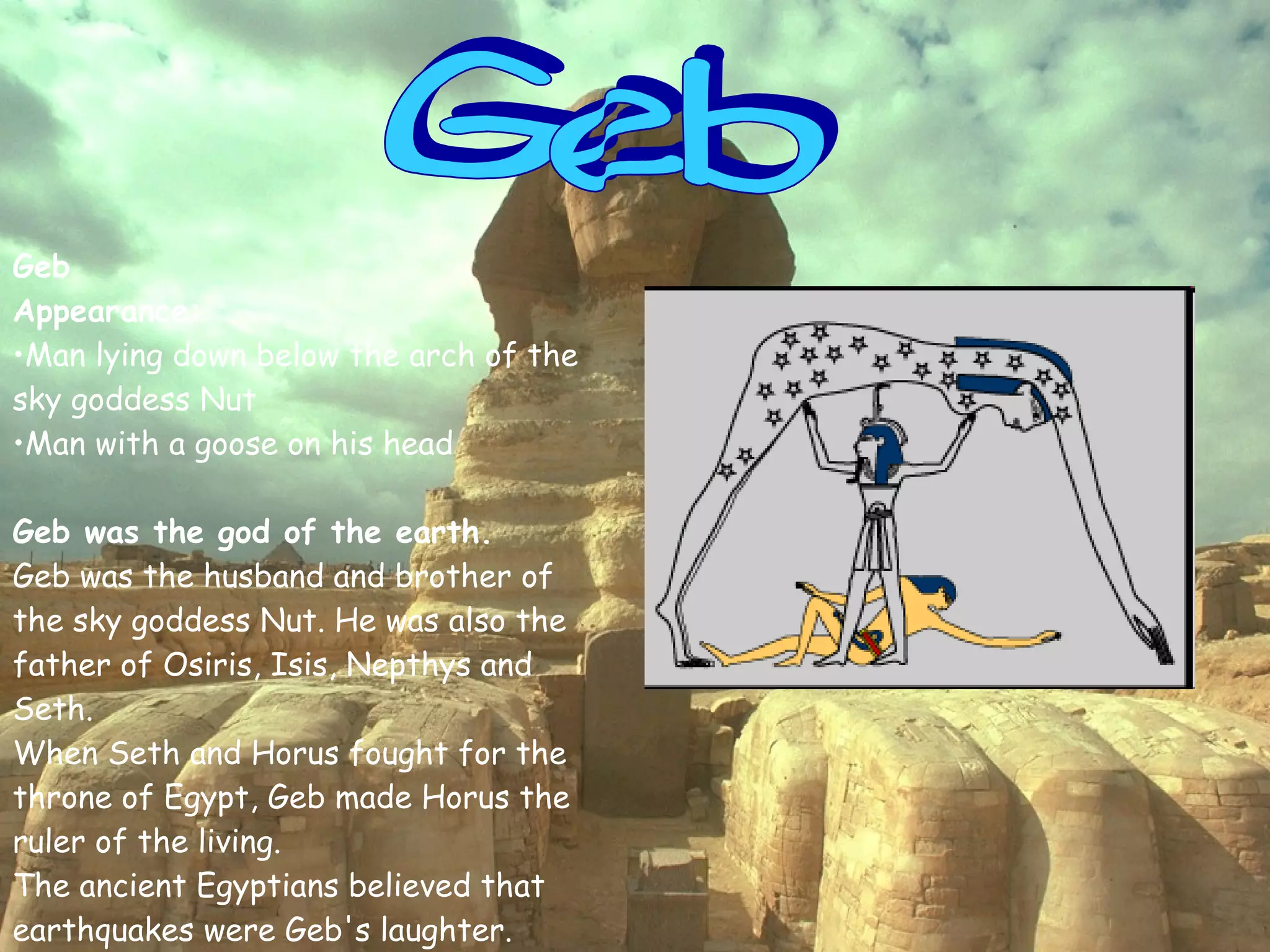 Egyptian Gods Melanie Juliao Sabrina Mantilla Ok | PPT