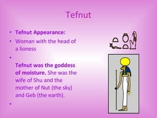 Egyptian Gods Tensy Garcia Ok 2 | PPT
