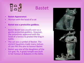 Egyptian Gods Tensy Garcia Ok 2 | PPT