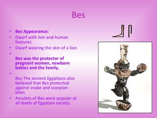 Egyptian Gods Tensy Garcia Ok 2 | PPT