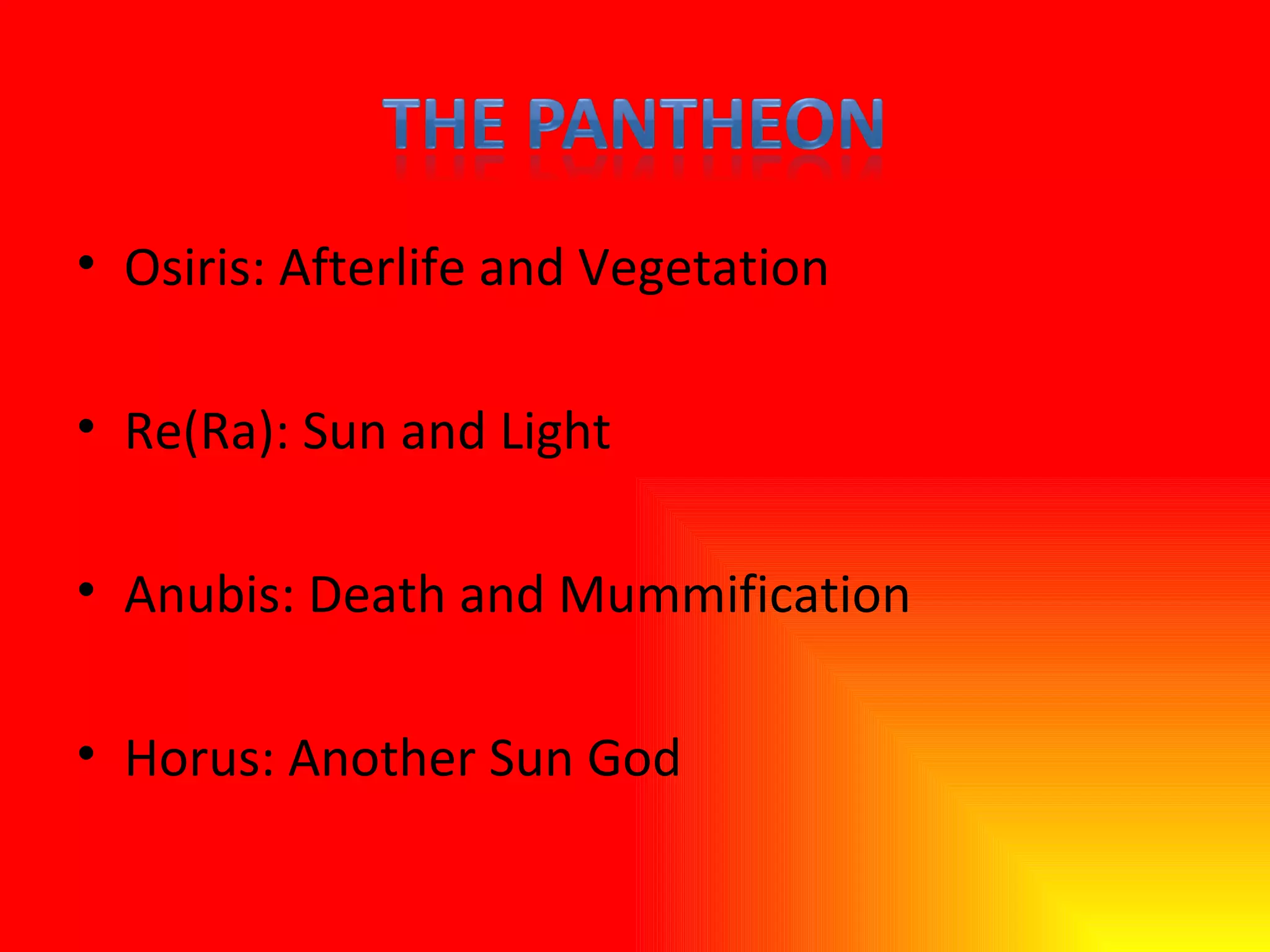 Egyptian Presentation | PPT