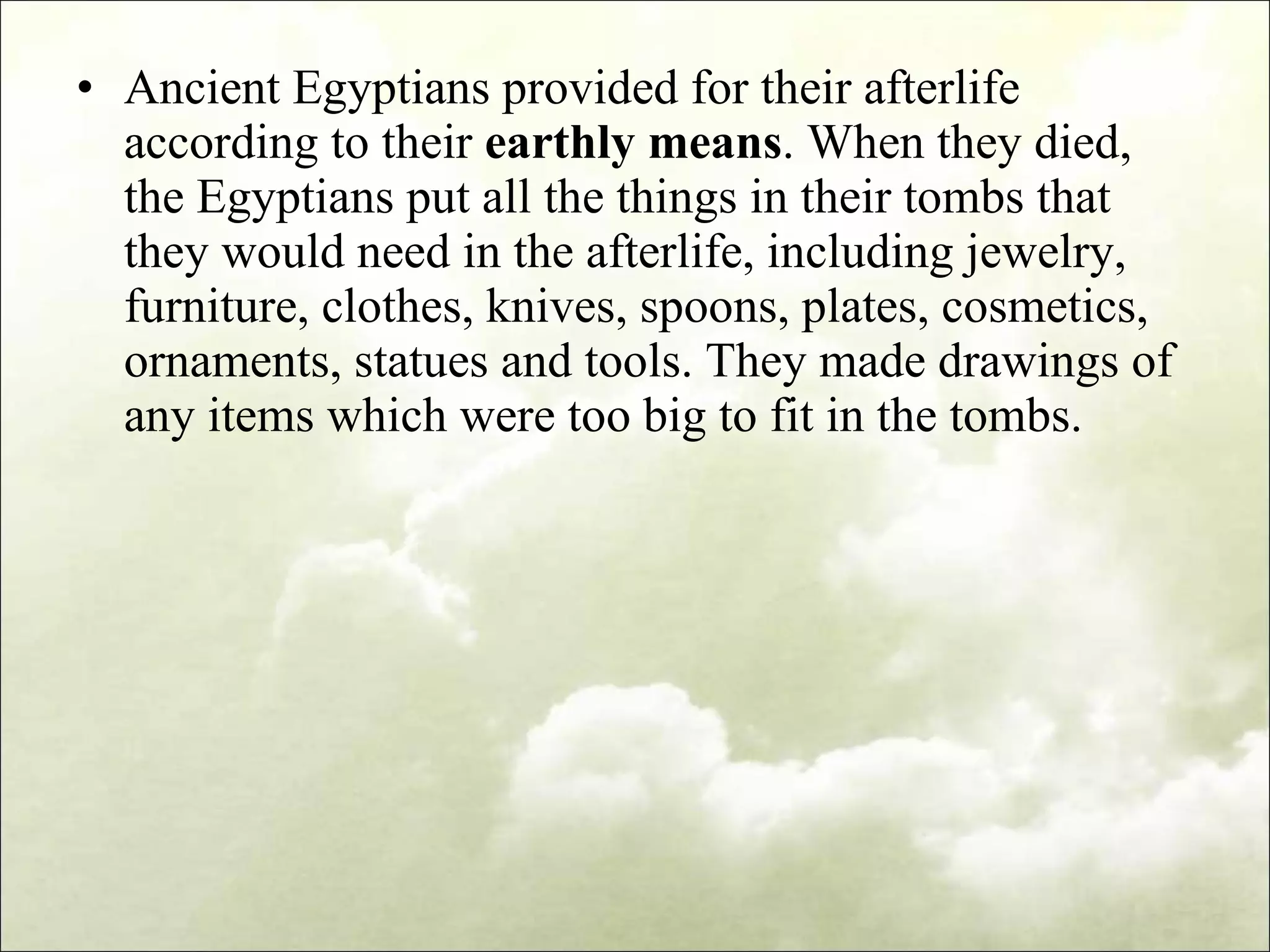 Egyptian afterlife | PPT