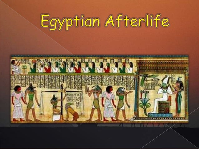 Egyptian Afterlife