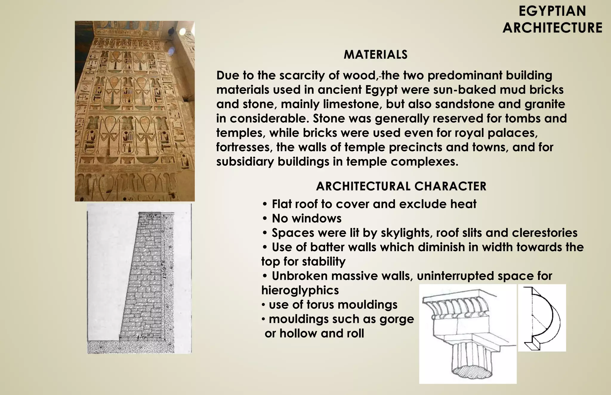 Egyptian architecture to upload | PPTX