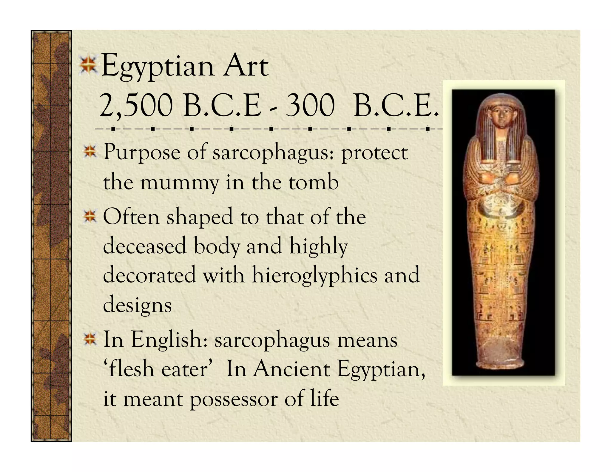 Egyptian art | PDF