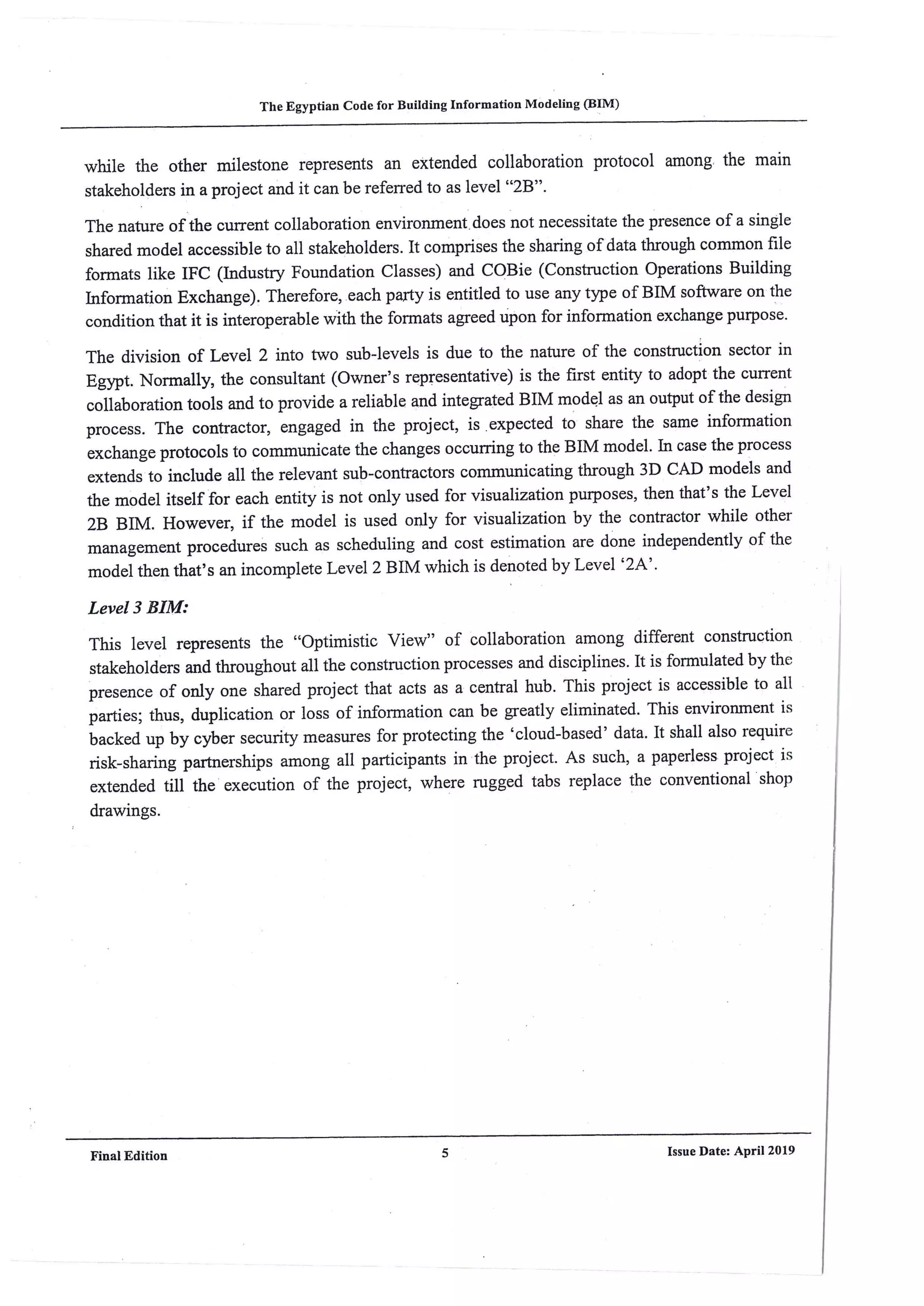 Egyptian bim code 2 | PDF