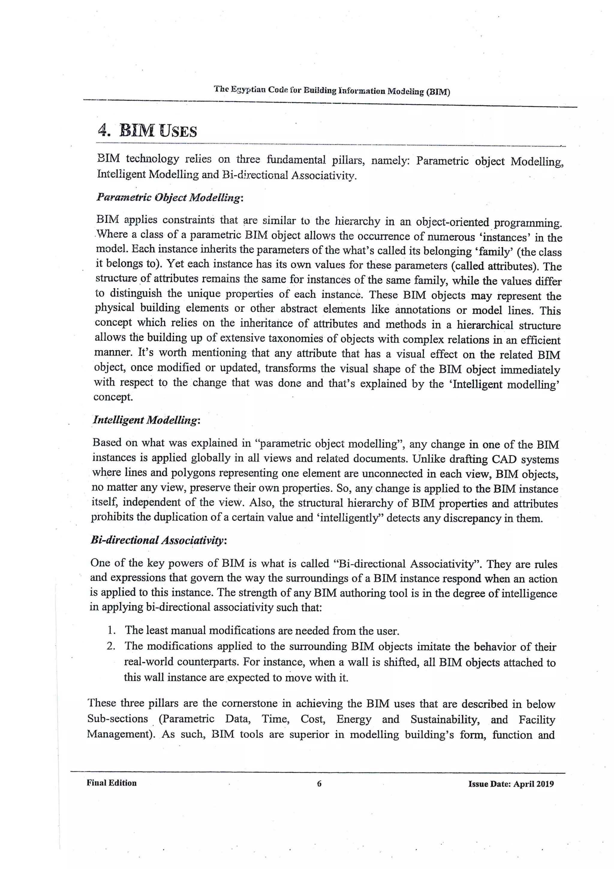 Egyptian bim code 2 | PDF