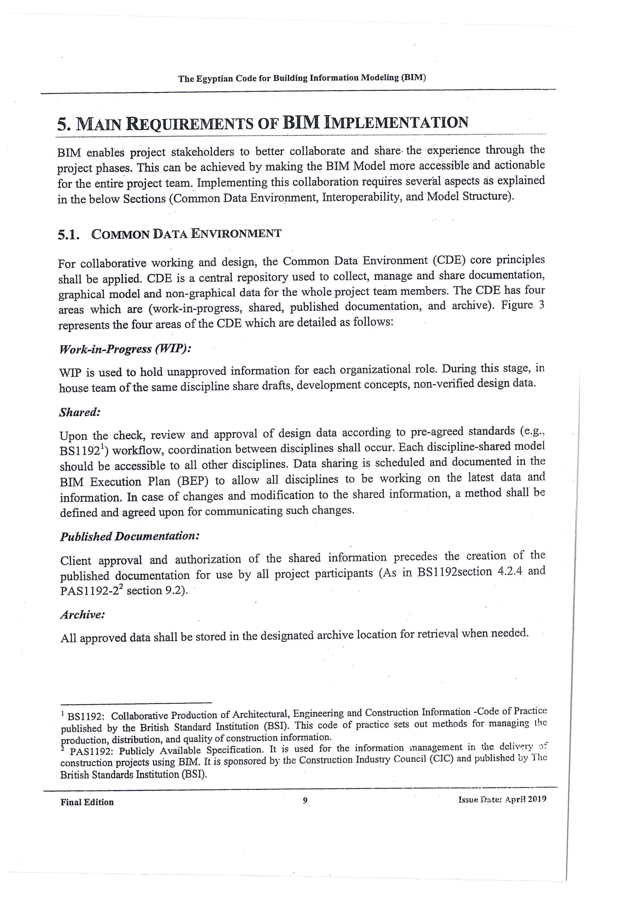 Egyptian bim code 2 | PDF