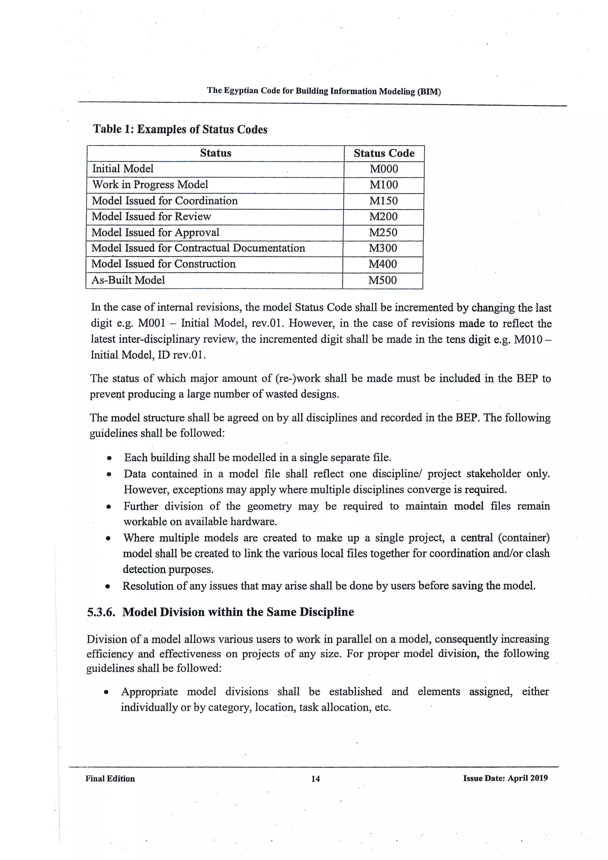 Egyptian bim code 2 | PDF