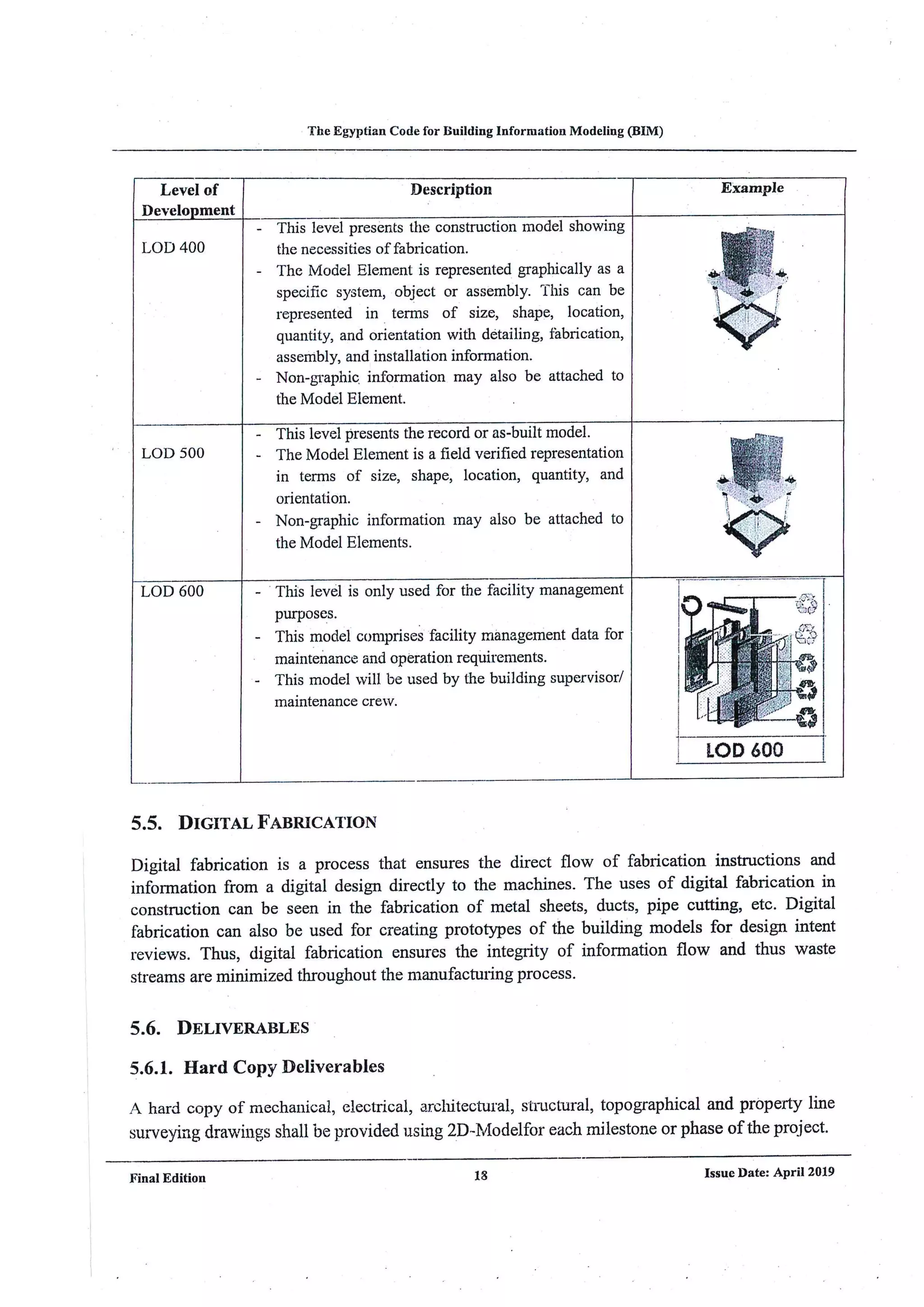 Egyptian bim code 2 | PDF