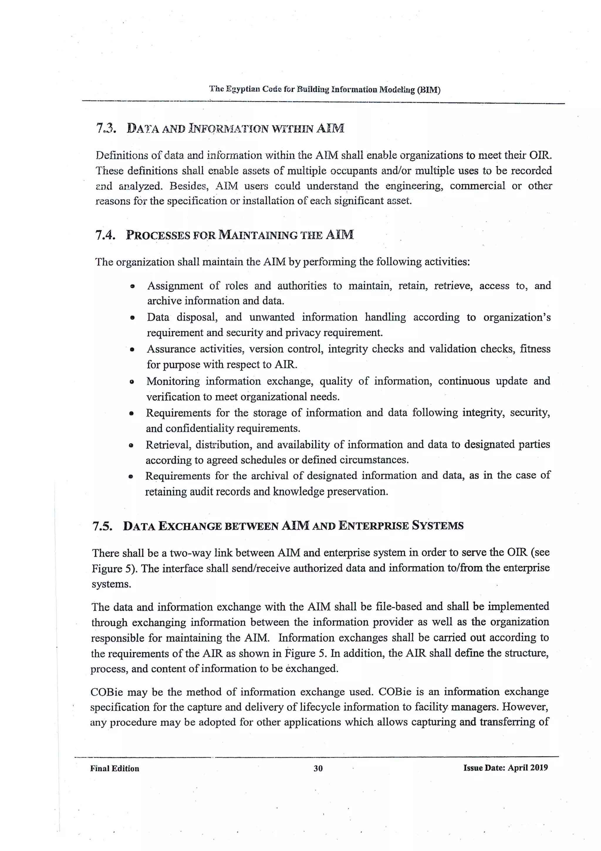 Egyptian bim code 2 | PDF