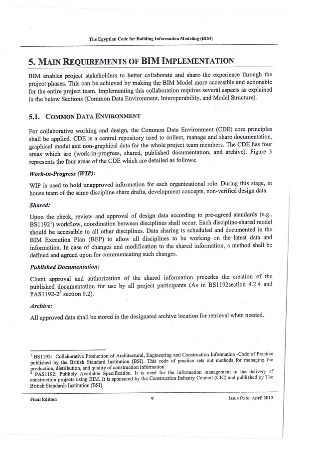 Egyptian bim code 2 | PDF | Civil Engineering Industry | Industries