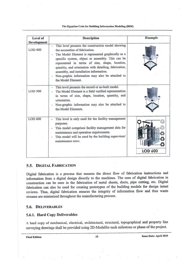Egyptian bim code 2 | PDF | Civil Engineering Industry | Industries