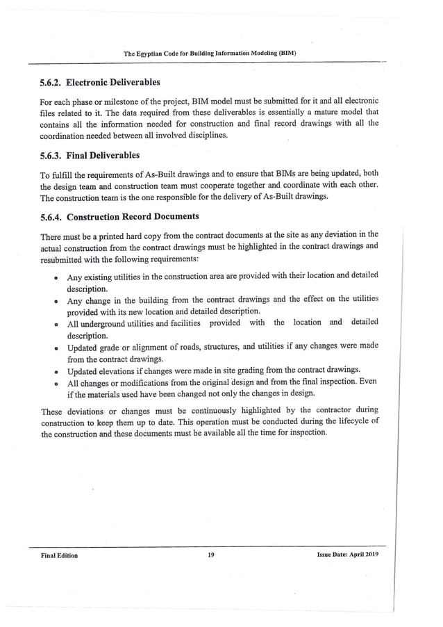 Egyptian bim code 2 | PDF | Civil Engineering Industry | Industries