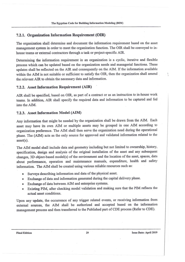 Egyptian bim code 2 | PDF | Civil Engineering Industry | Industries