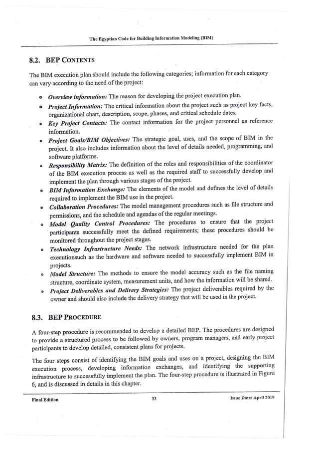 Egyptian bim code 2 | PDF | Civil Engineering Industry | Industries