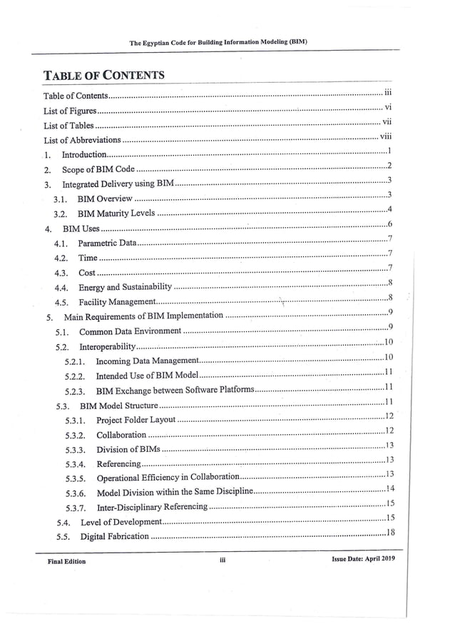 Egyptian bim code 2 | PDF