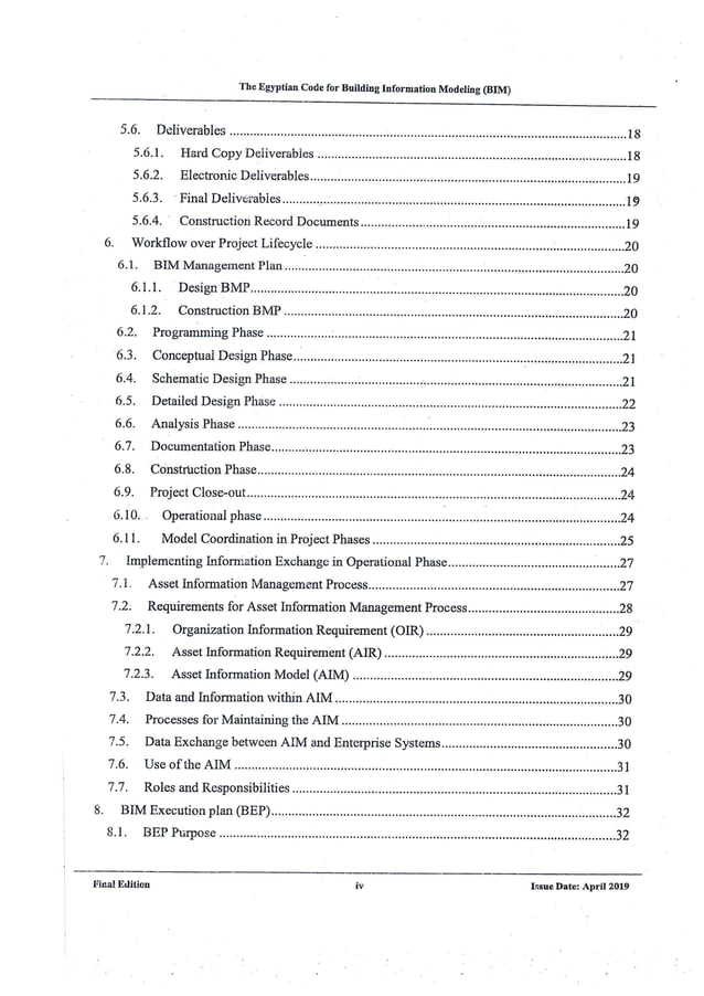 Egyptian bim code 2 | PDF | Civil Engineering Industry | Industries