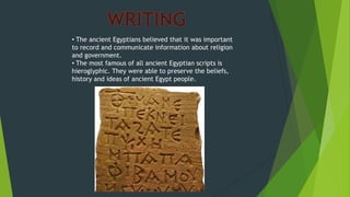 Egyptian civilization | PPTX