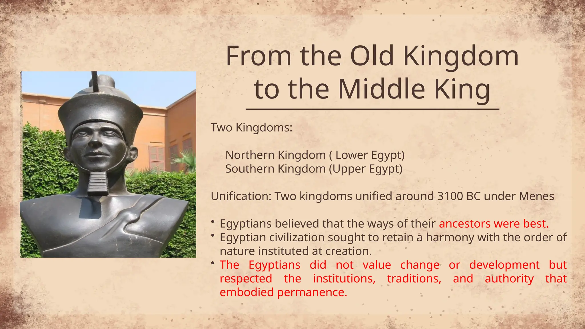 egyptian civilization.pptx his102 northsouth | PPTX