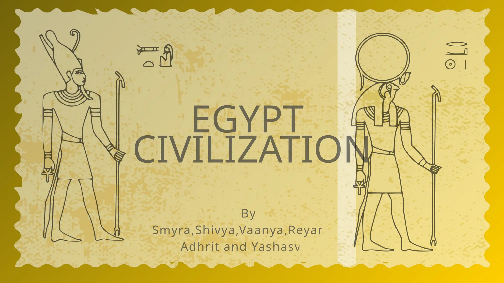 Egyptian civilization ppt important information | PPTX