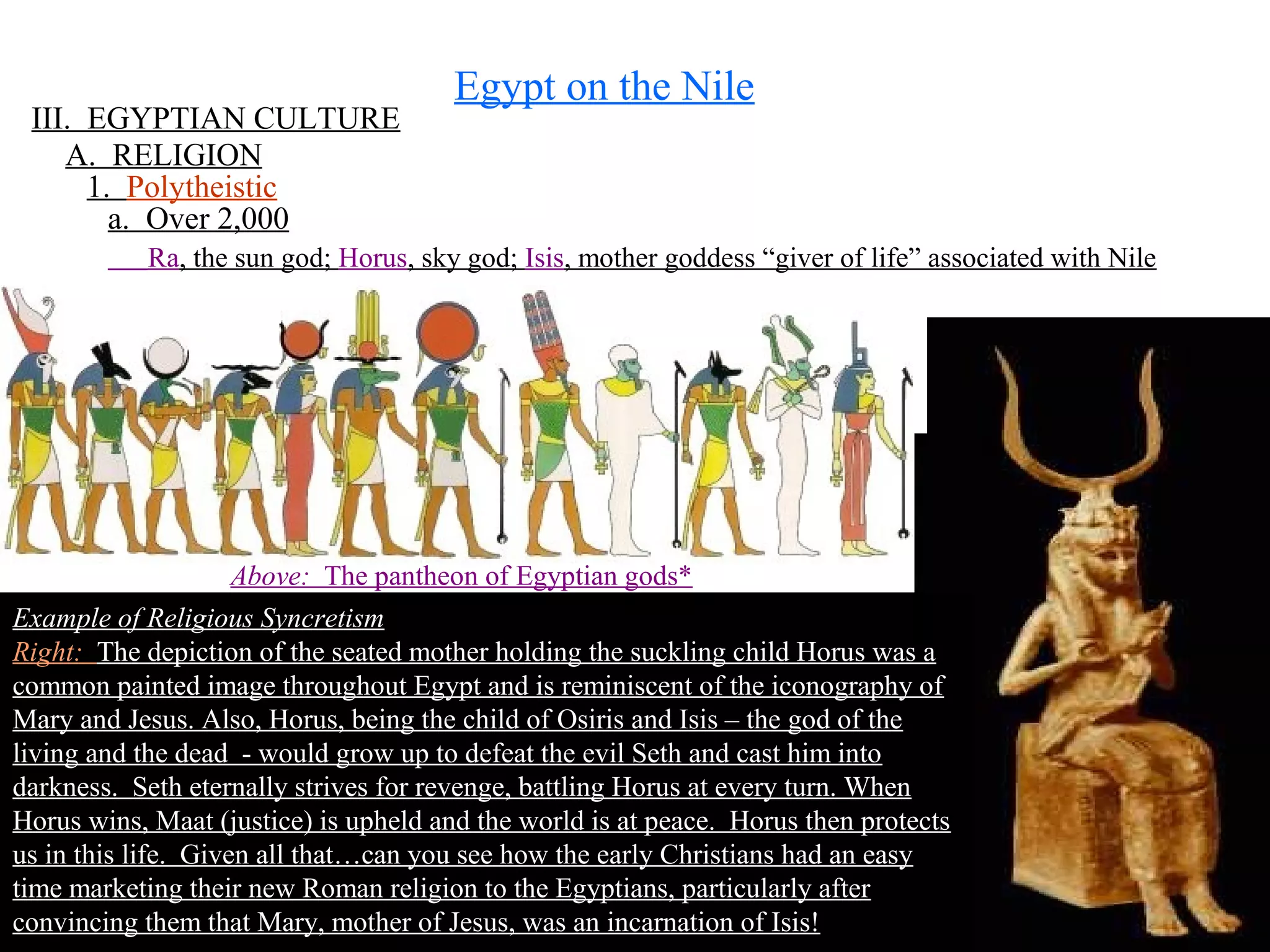 Egyptian Civilization @Nile River | PPT