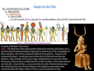Egyptian Civilization @Nile River | PPT