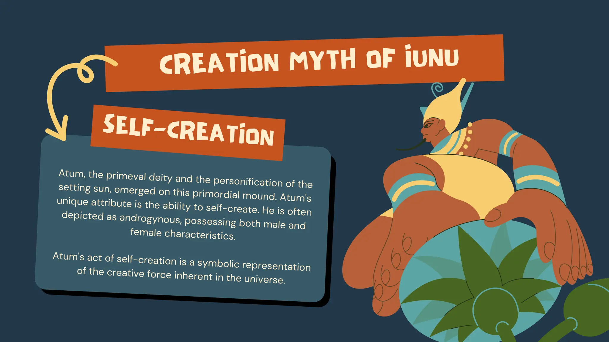 From Chaos to Cosmos: The Egyptian Creation Myth Revealed | PDF